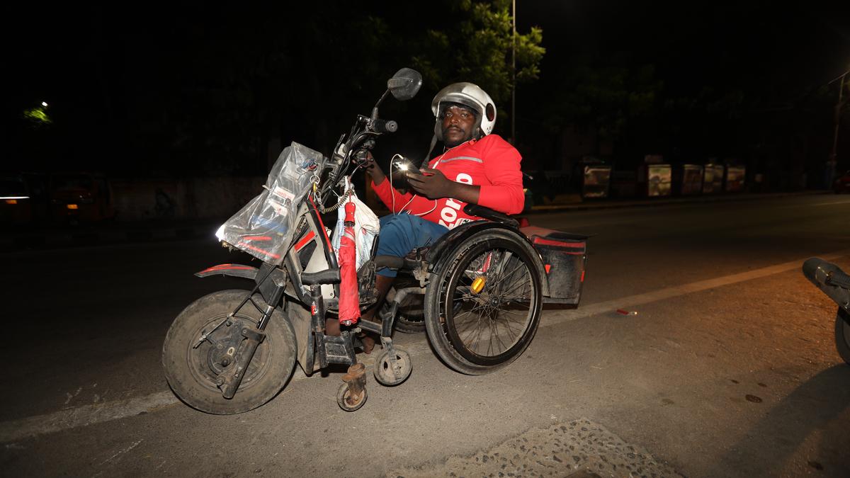 The food delivery partner on three wheels - The Hindu